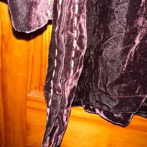 Double D Ranch | Tops | Dd Ranchwear Eggplant Velvet Tunic | Poshmark